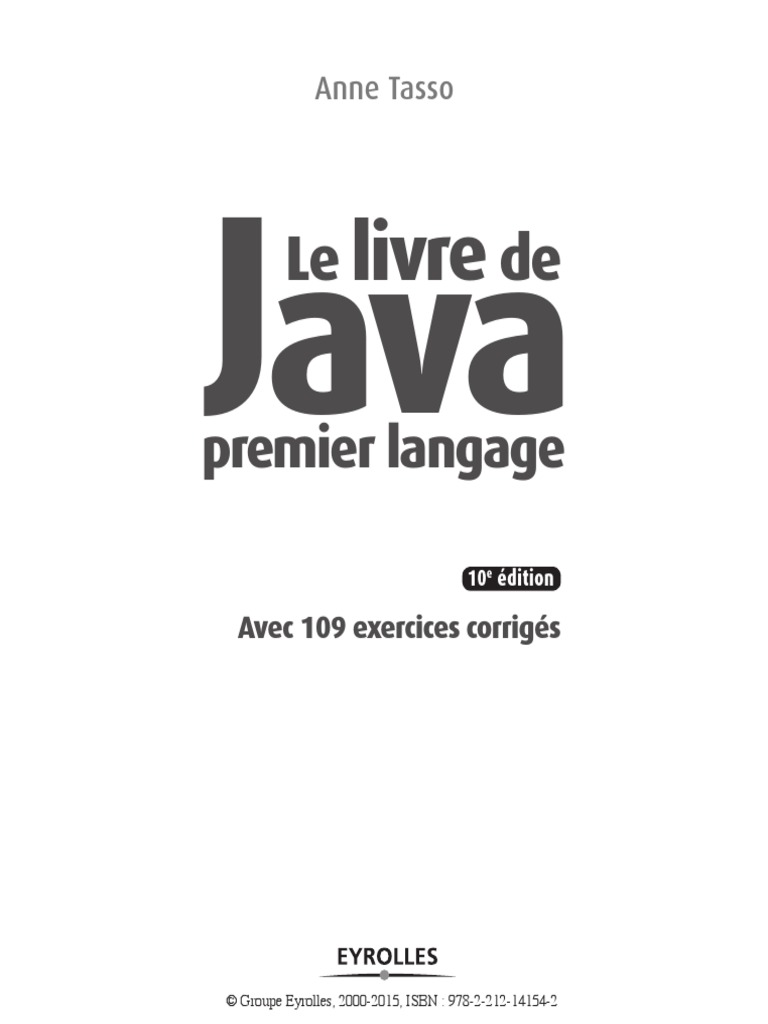 109 Exercice JAVA | PDF | Programme informatique | Programmation