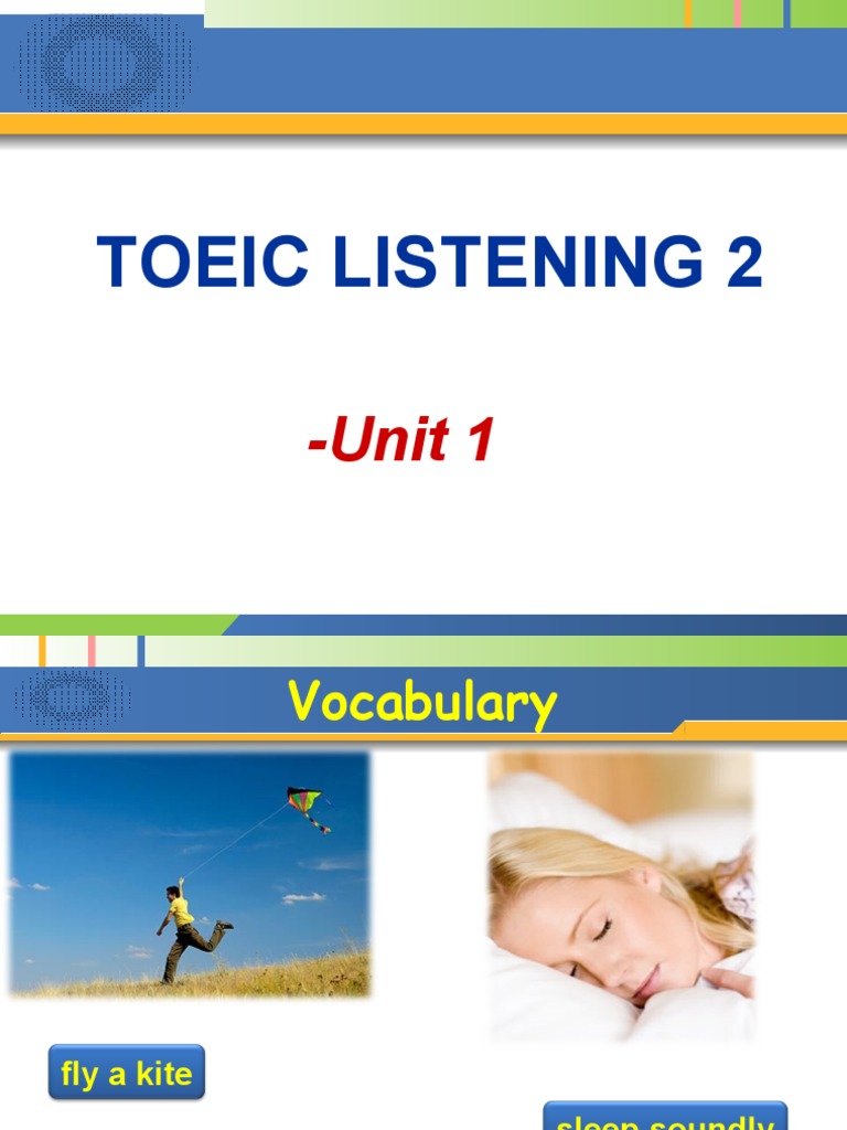 Toeic Lis 2-U1 | PDF