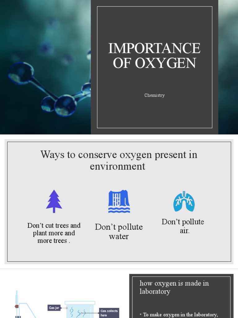 Importance of OXYGEN | PDF