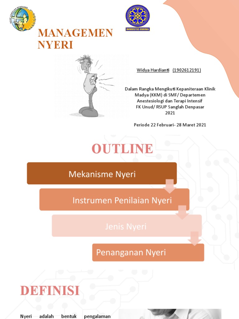 Manajemen Nyeri dalam Klinik Anestesiologi | PDF
