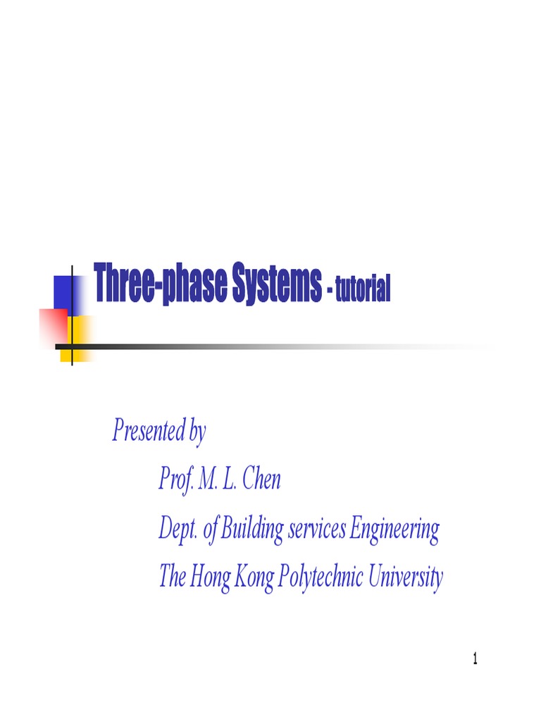 Ch4-ThreePhase AC-tutorial | PDF | Electrical Circuits | Electrical ...