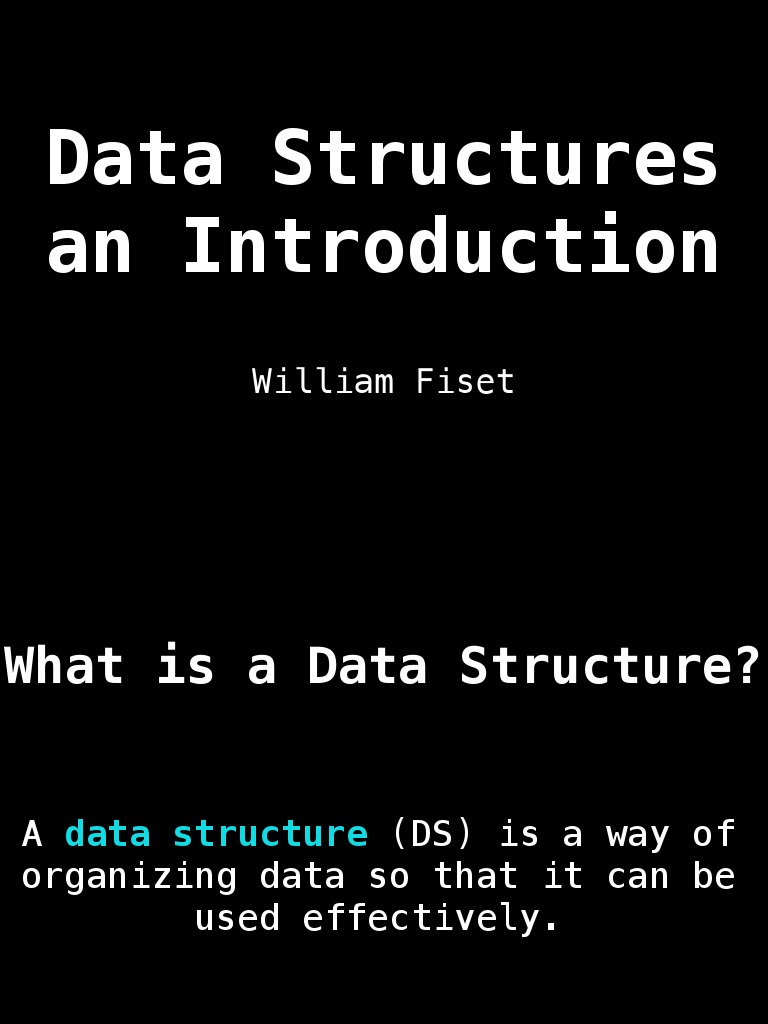 Data Structures An Introduction: William Fiset | PDF | Time Complexity ...