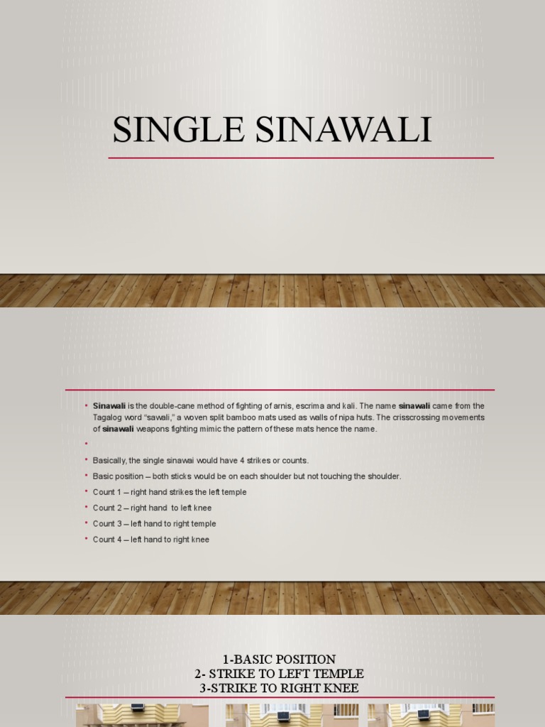 Single Sinawali Techniques in Arnis | PDF | Social Science | Cooking ...