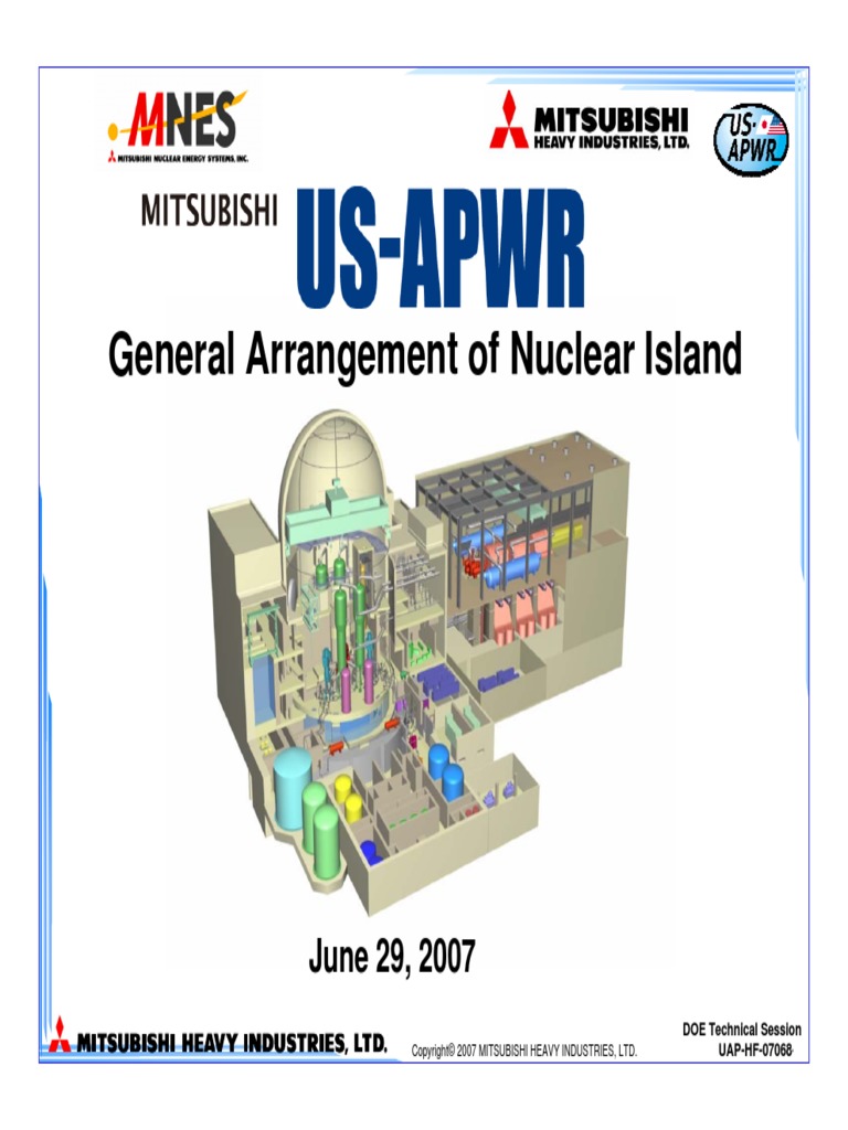 APWR Layout | PDF | Energy Conversion | Nuclear Technology