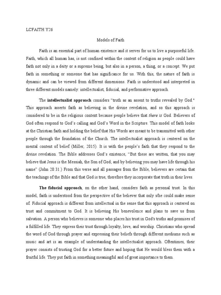 Lcfaith - Y26 Dimensions of Faith | PDF | Faith | Revelation