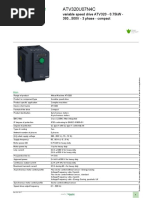 Medium Voltage Drive ATV6000 Specs | PDF | Electric Motor | Relay