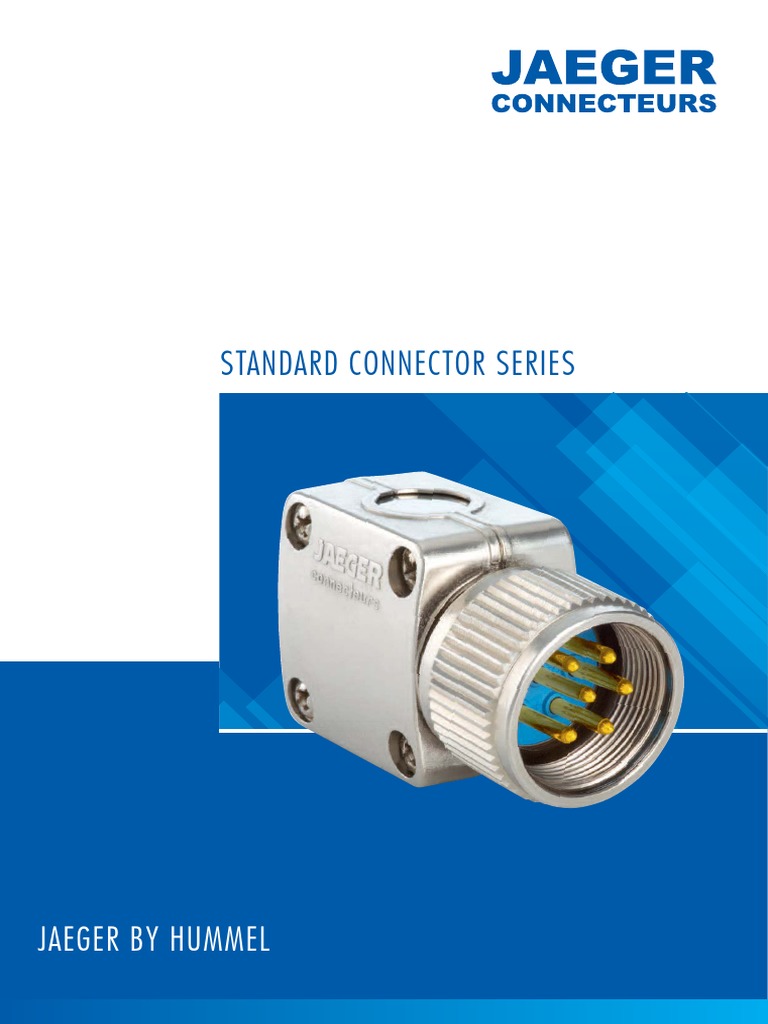 Standard Connector Series: Jaeger by Hummel | PDF | Electrical ...