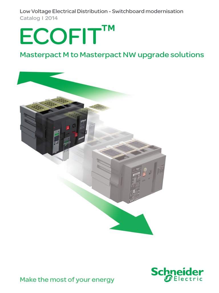 Ecofit: Masterpact M To Masterpact NW Upgrade Solutions | PDF ...