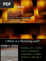 Earth Retaining Structures | PDF | Deep Foundation | Structural Engineering