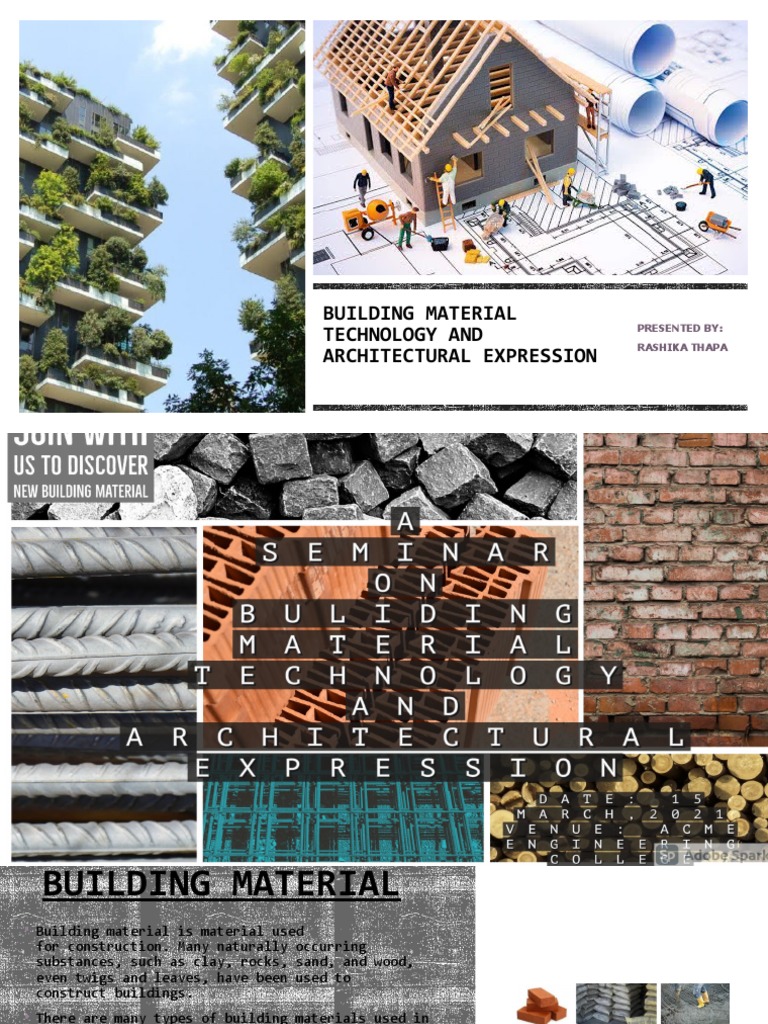 Innovative Building Materials Guide | PDF | Building Materials ...