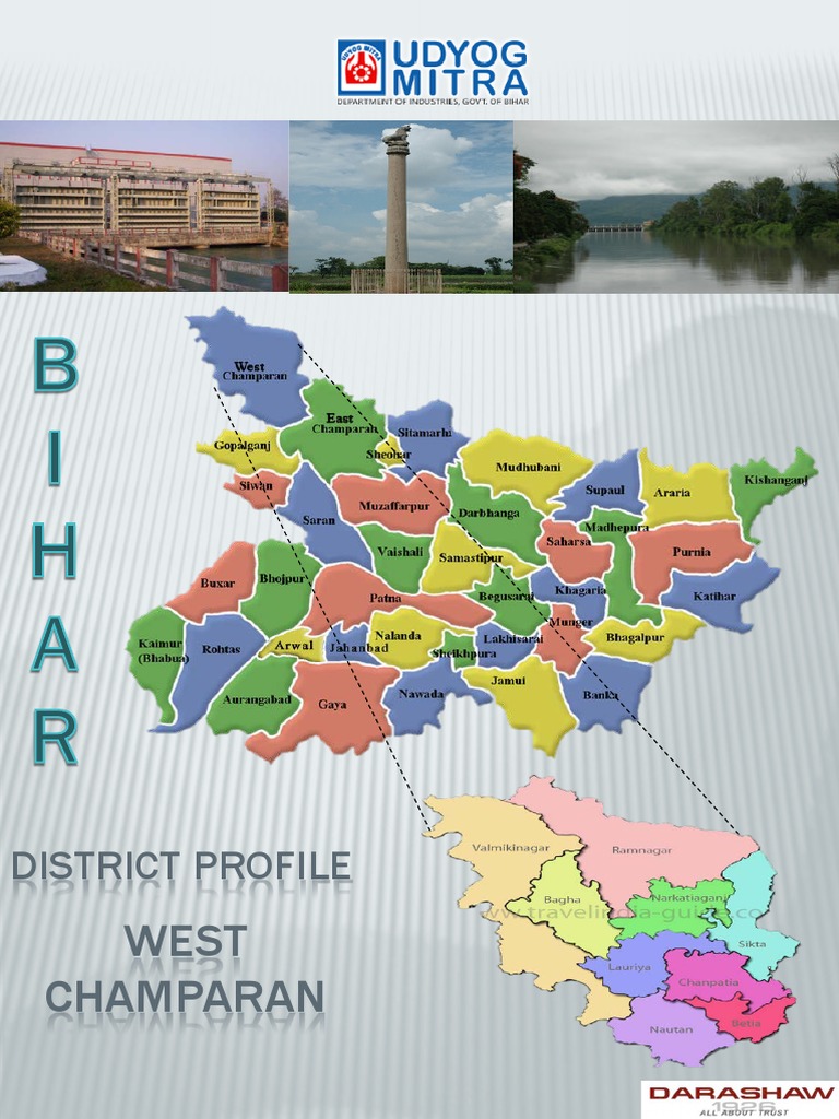 West Champaran: District Profile | PDF | Agriculture | Business