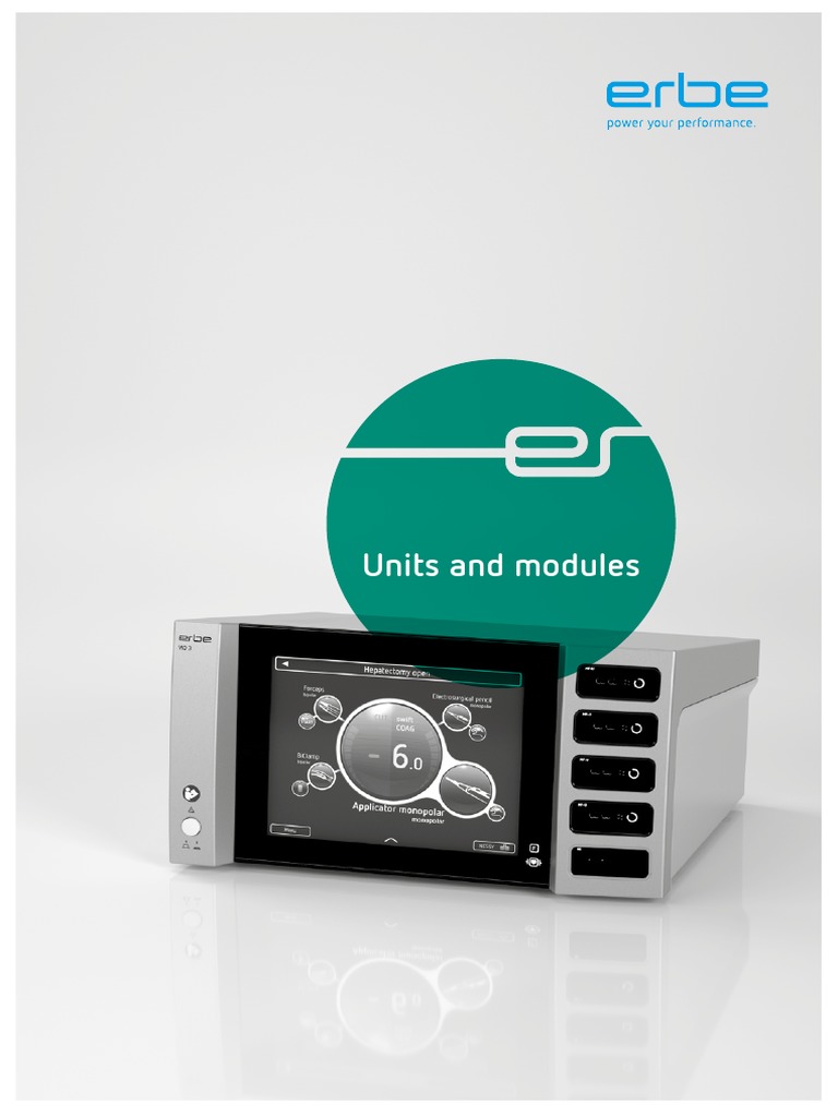 85100-172 ERBE EN Units and Modules Chapter Catalog D080643 | PDF ...