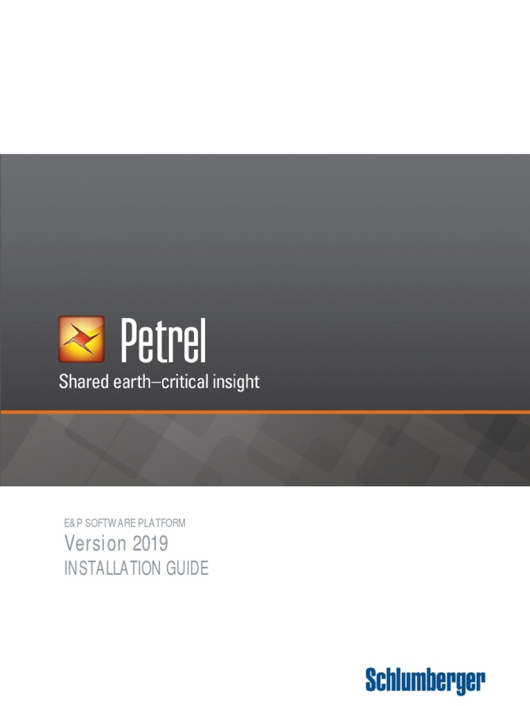 Petrel - 2019-1 - Installation Guide | PDF | Graphics Processing Unit | Computer Graphics
