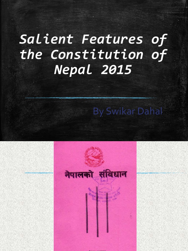 Salient Features of Nepal's 2015 Constitution | PDF | Constitution ...