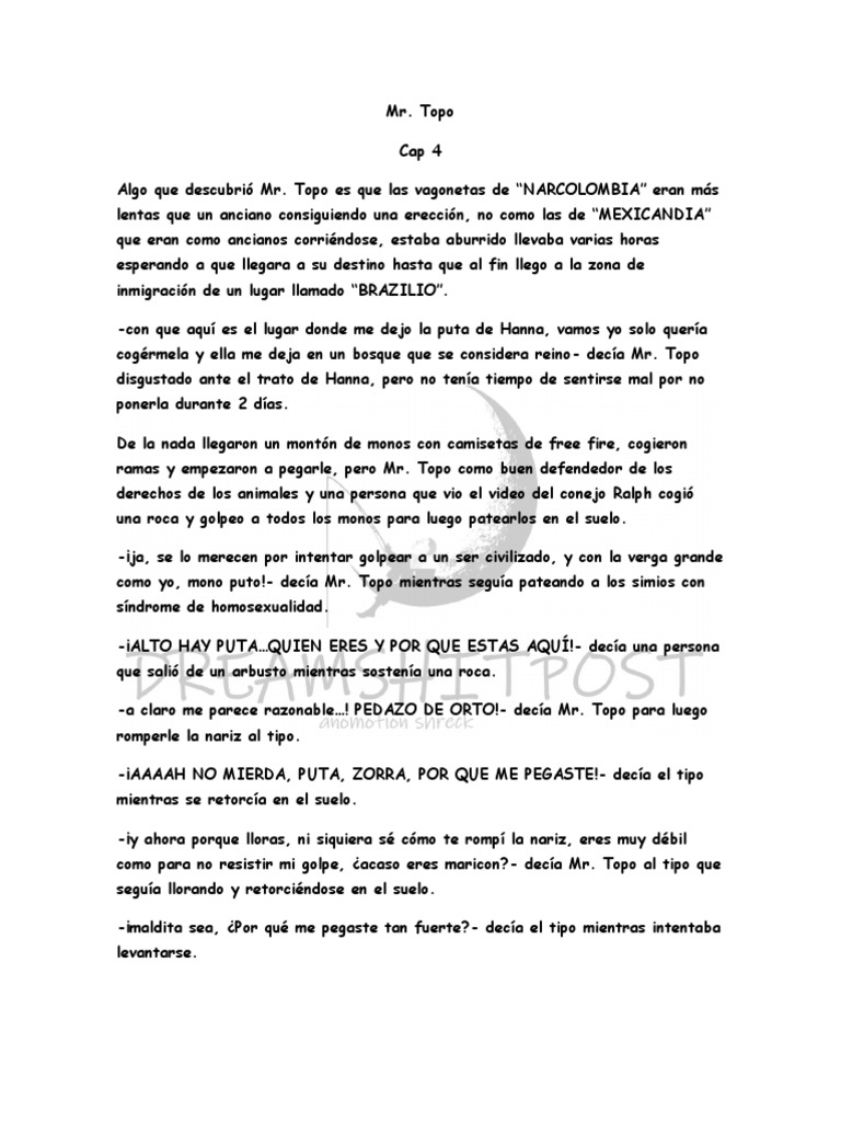 Mr. Topo Cap 4 | PDF
