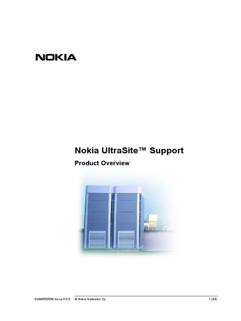 Nokia UltraSite Support 05.03 | PDF | Rectifier | Nokia