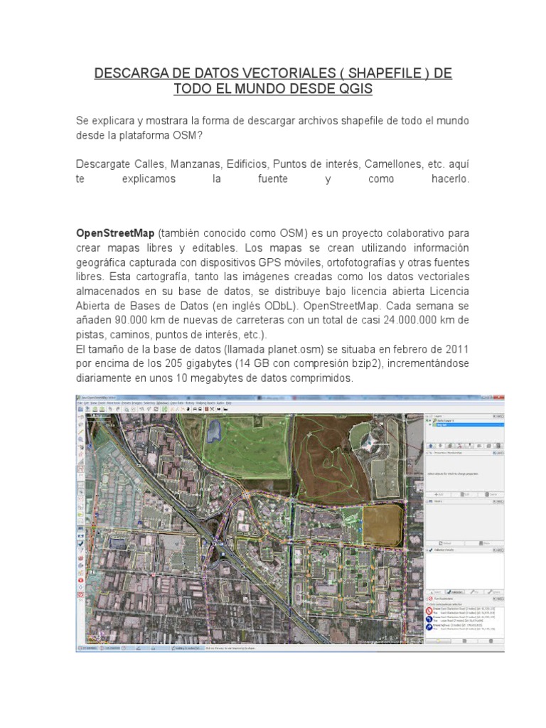 Descarga de Datos Vectoriales | PDF | Gestión de datos | Software de la ...