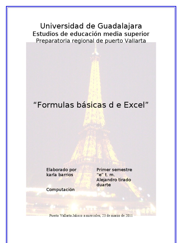 Formulas de Excel | PDF | Pi | Fórmula