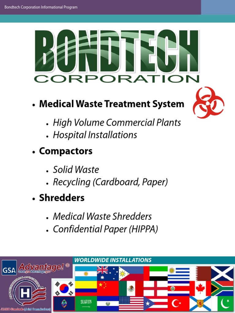 0001-Medical - Waste PDF Brochure | PDF | Waste Management | Incineration