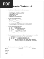 DIRECT AND INDIRECT SPEECH Worksheet 4 | PDF