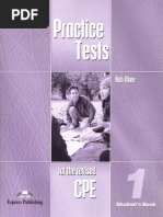 Cpe Practice Tests 1 | PDF | Career & Growth | Language Arts & Discipline