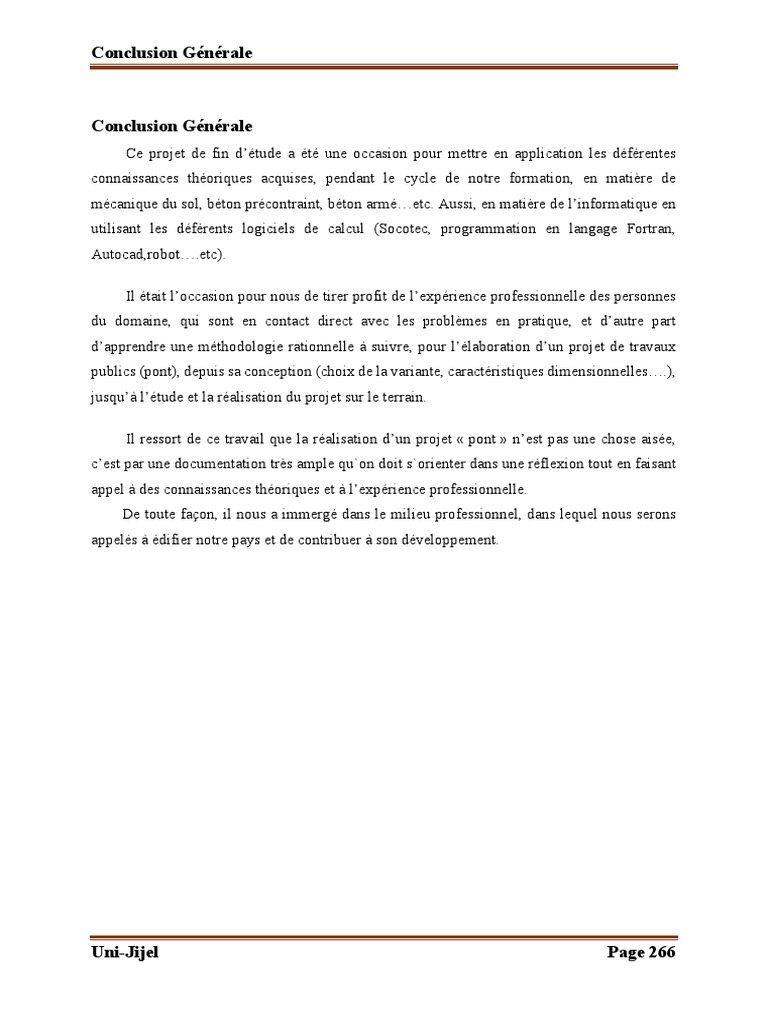 2.conclusion Générale | PDF