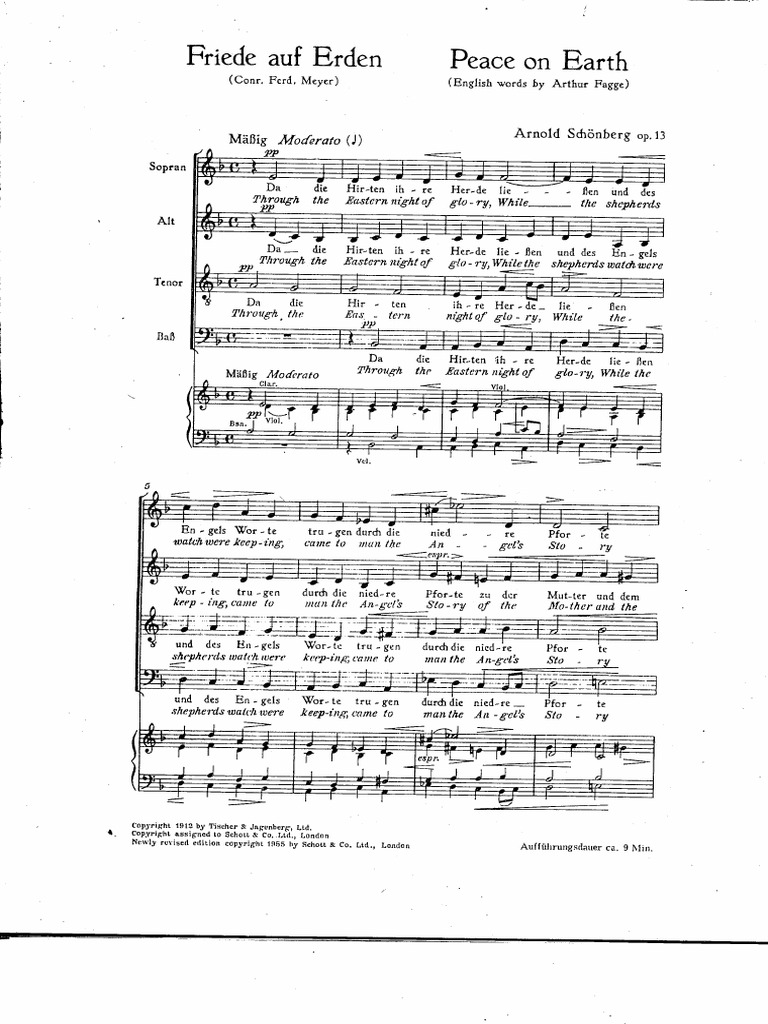 Friede Auf Erden | PDF