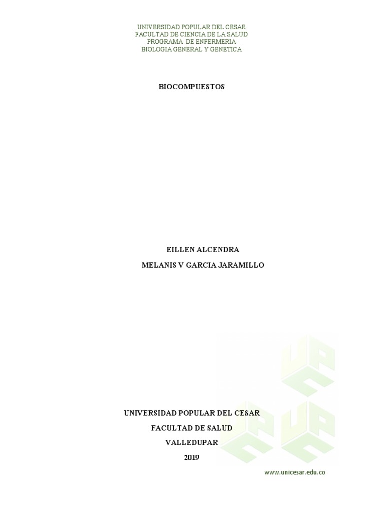 BIOCOMPUESTOS | PDF | Proteínas | Carbohidratos