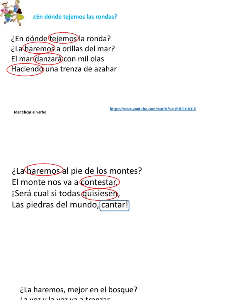 Poema en Donde Tejemos Las Rondas | PDF