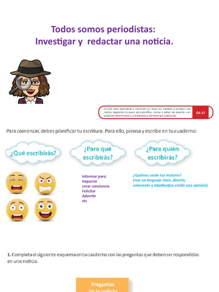Redactar Una Noticia | PDF