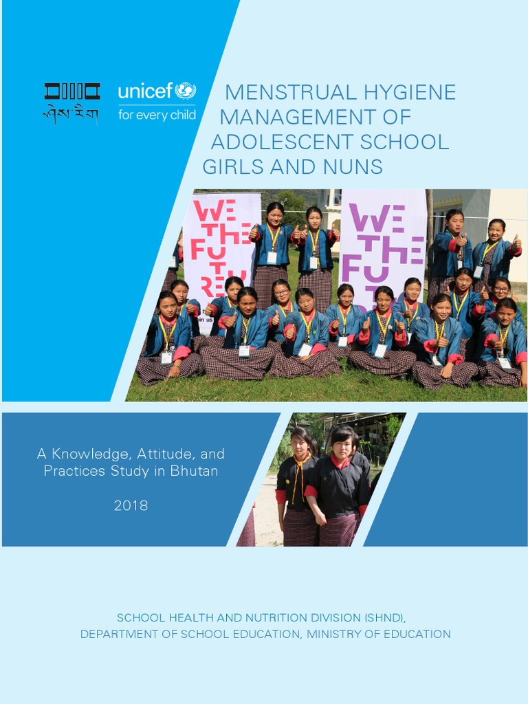 Menstrual Hygiene Management Report 2018 | PDF | Menstruation | Human ...