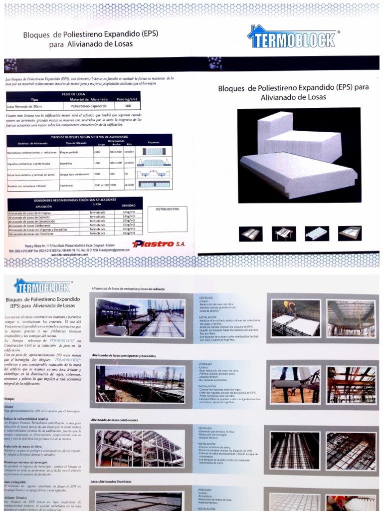 Catálogo Termoblock (Plastro S.a.) | PDF