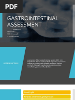 Gastrointestinal Physical Exam Checklist 1 | PDF