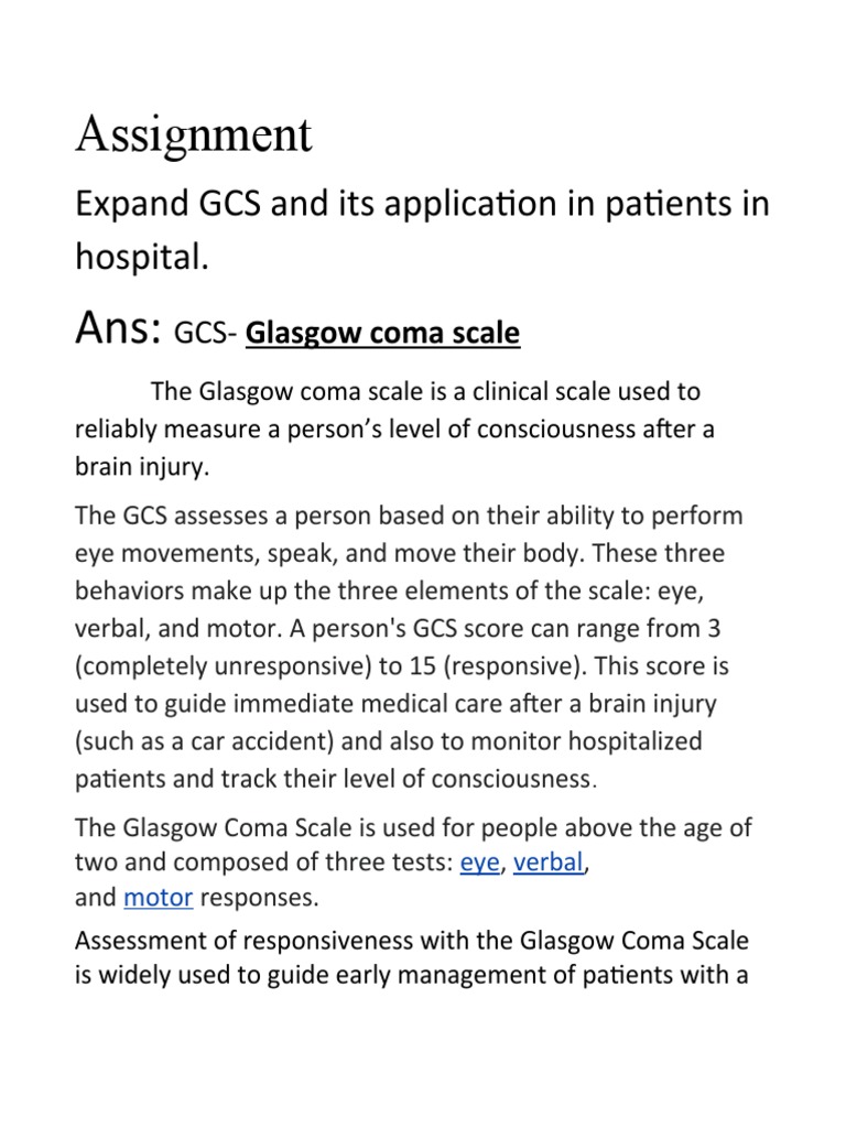 Assignment On GCS | PDF