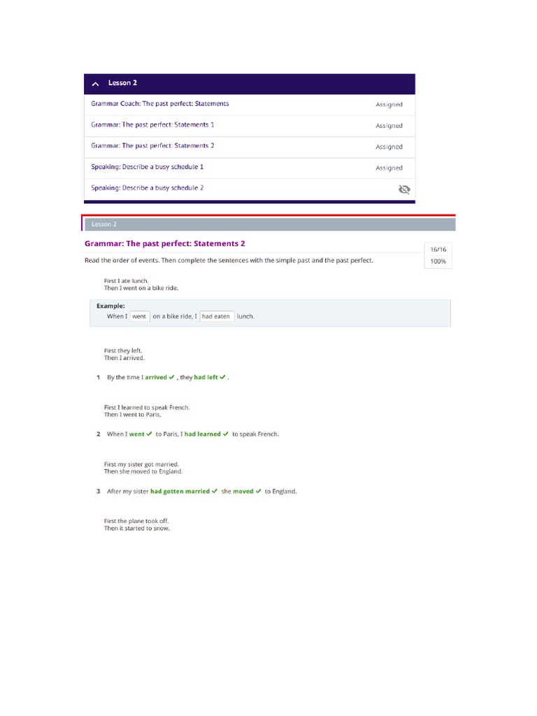 Lesson 2 Plataforma My English Lab | PDF