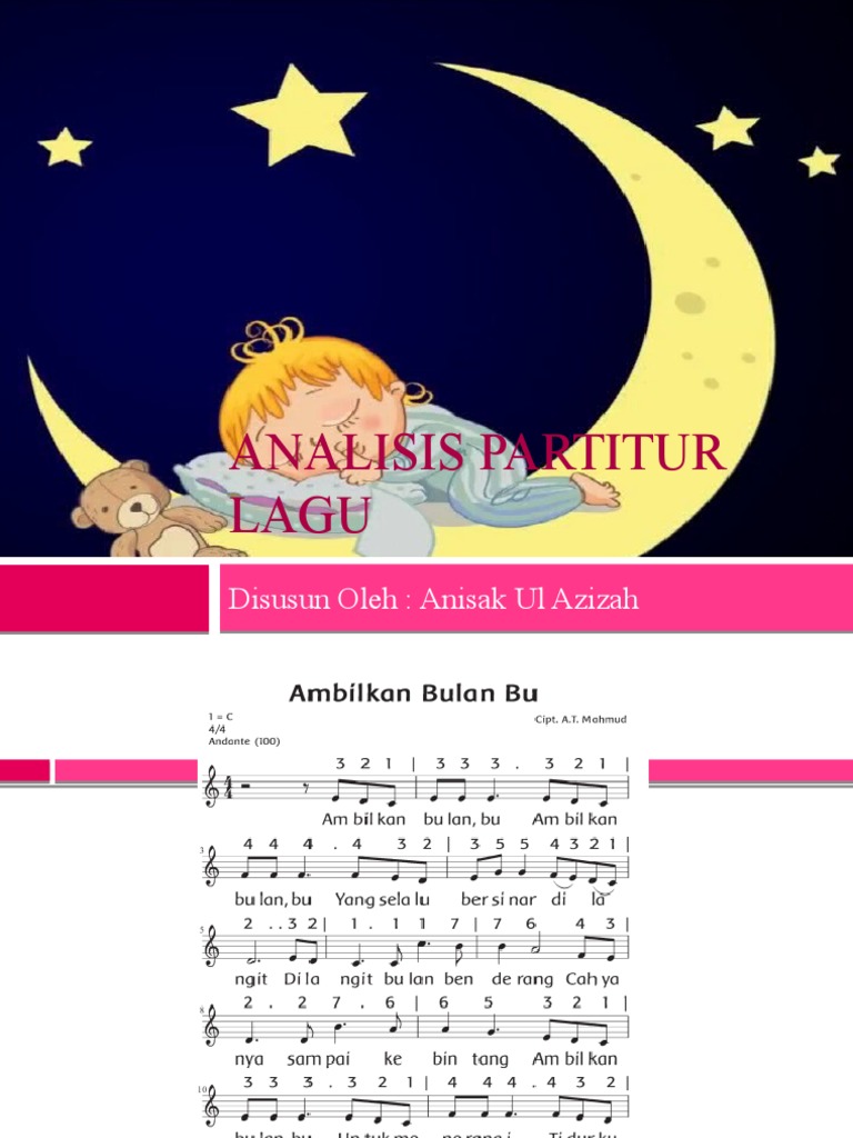 Analisis Partitur Lagu | PDF