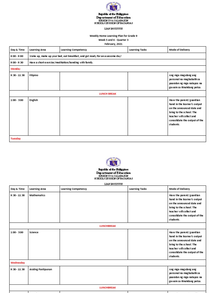 Comp 3rd 5-6 WHLP | PDF | Learning | Further Education