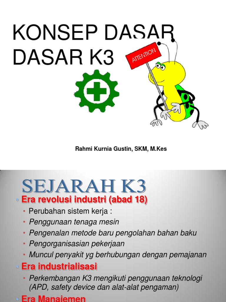 Konsep Dasar K3 | PDF