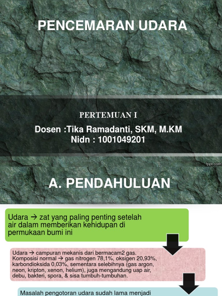 Pencemaran Udara | PDF | Seni | Sains & Matematika