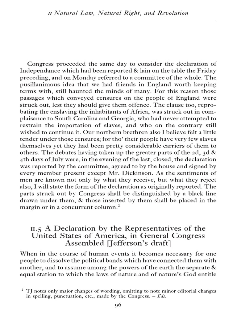 Founding Ideals and Grievances | PDF | United States Declaration Of ...