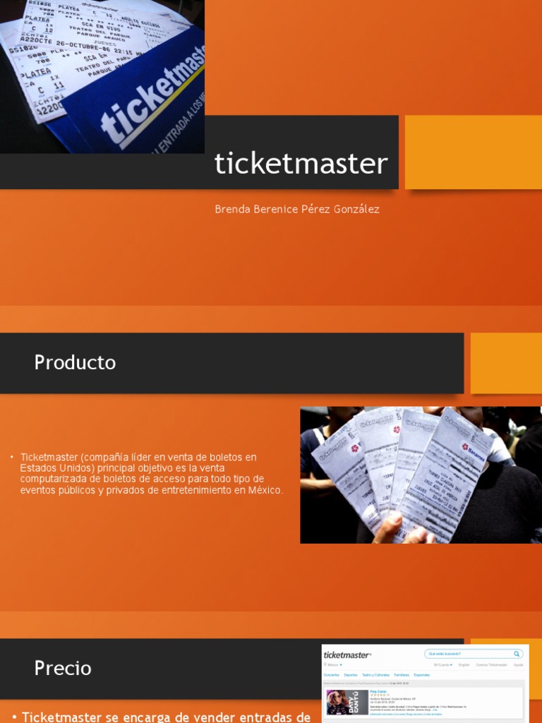 Copia de Ticketmaster | PDF | Internet | México
