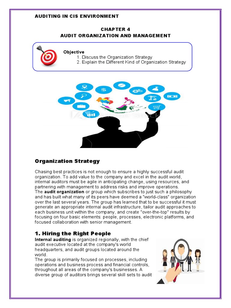 Chapter 4 Audit Organization and Management | PDF | Internal Audit | Audit