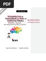 KomPan Q2 Module 4 Final | PDF