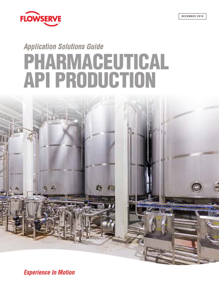 Pharmaceutical API Production Application Solutions Guide | PDF ...