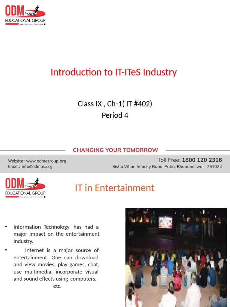 INTRODUCTION To IT-ITes Industry Class4 | PDF | Banks | Computing
