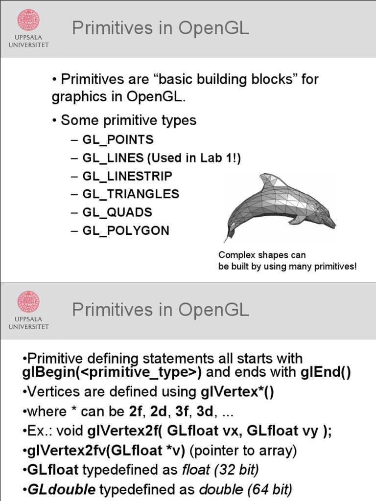 7 Opengl Primitives | PDF