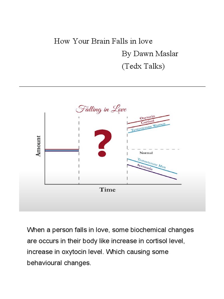 Biochemical Changes in Love | PDF | Testosterone | Love