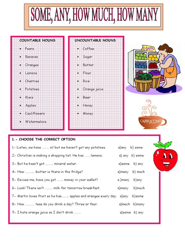 Countable and Uncountable Nouns Guide | PDF