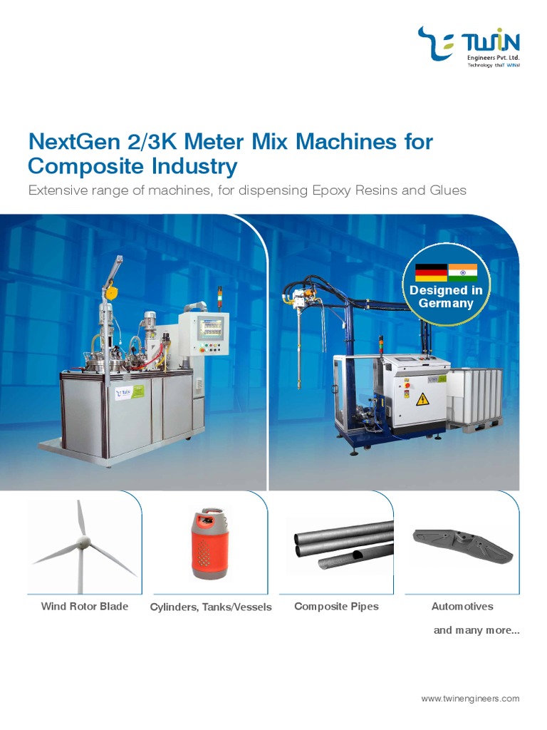Nextgen 2/3K Meter Mix Machines For Composite Industry | PDF | Flow ...