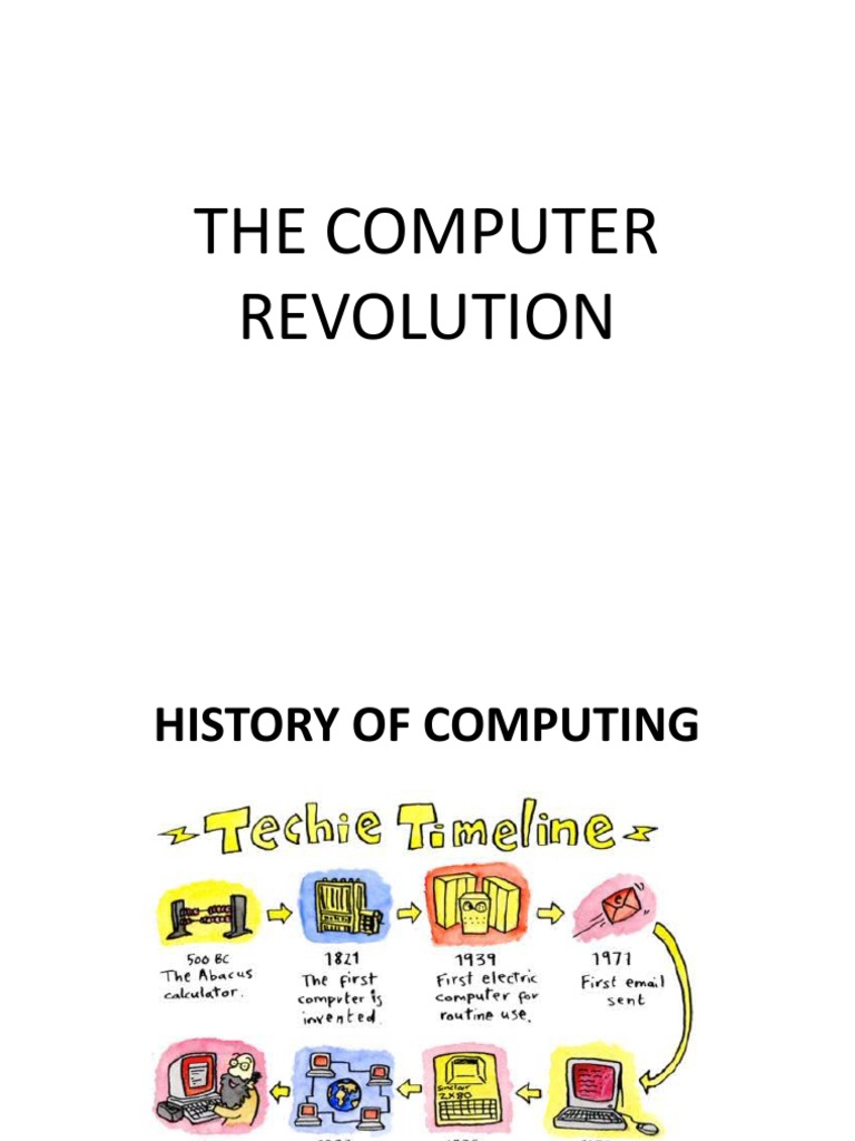 History of the Computer Revolution | PDF | Social Science | Art